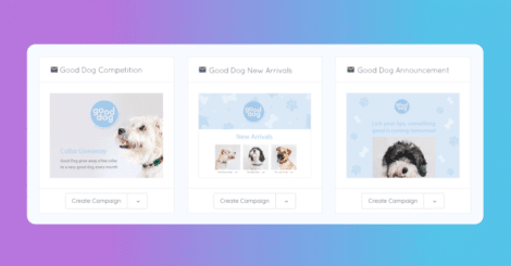 NEW FEATURE: Email Campaign Templates Library