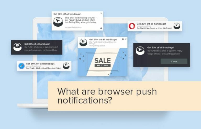 What Are Browser Push Notifications? | Ecommerce Fastlane
