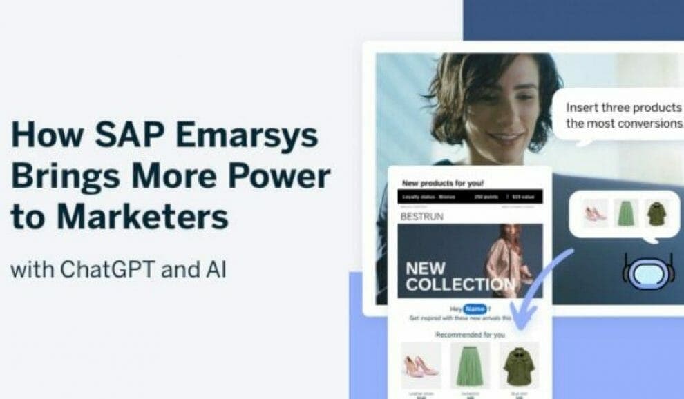 How SAP Emarsys Brings More Power To Marketers With ChatGPT And AI | Ecommerce Fastlane