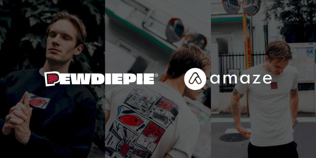 Amaze Partners With YouTube Sensation PewDiePie For Exclusive Merchandise Collaboration ...