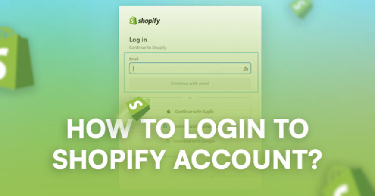 Shopify Login: How To Login To Shopify Account? | Ecommerce Fastlane