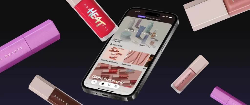 Fenty Beauty e Shop ridefiniscono l'esperienza di acquisto di prodotti di bellezza tradizionali ...