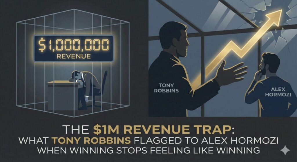 The $1M Revenue Trap: What Tony Robbins Flagged To Alex Hormozi When ...