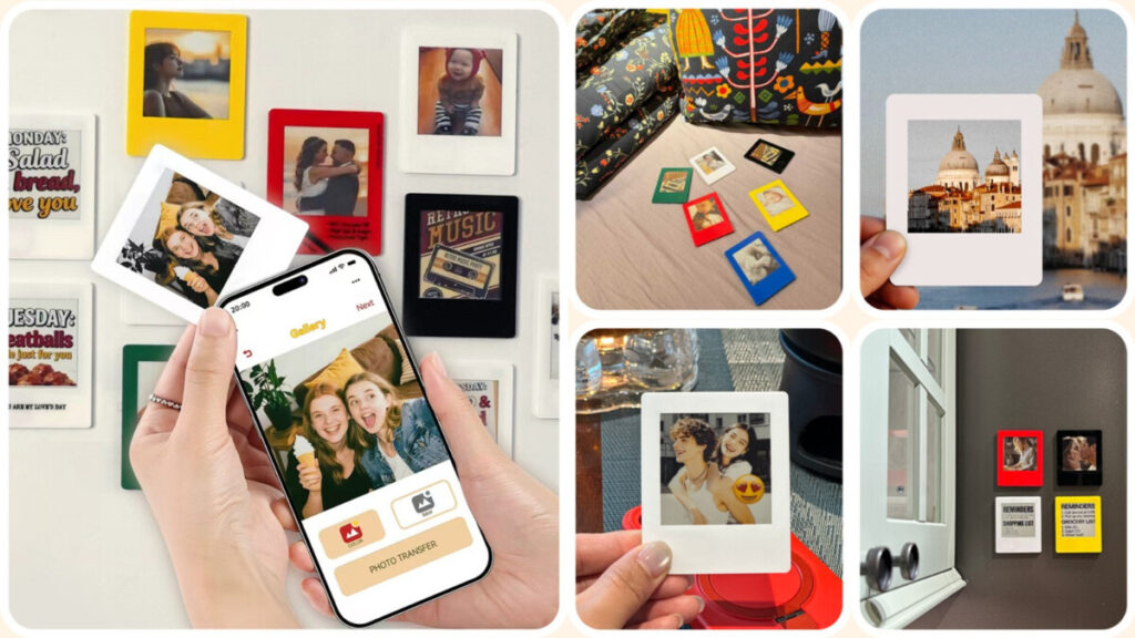 VidaBay Snap: Battery-Free Polaroid-Style E-Ink Accent For Timeless ...